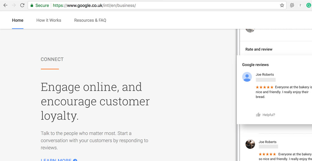 How to create a link for customers to write a Google MyBusiness review